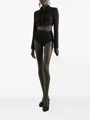 Dolce & Gabbana Button-up Cropped Jacket
