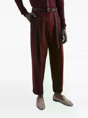 Dolce & Gabbana Folded-edge Trousers