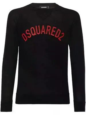 Dsquared2 Fine-knit T-shirt - Black