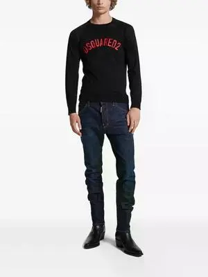 Dsquared2 Fine-knit T-shirt - Black