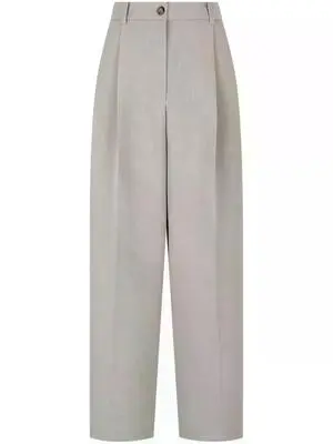 STUDIO TOMBOY Pintuck-detail Wide-leg Trousers