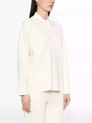 Max Mara Vand Polo Shirt - Neutrals