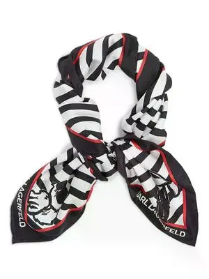 Karl Lagerfeld Ikon Silk Scarf