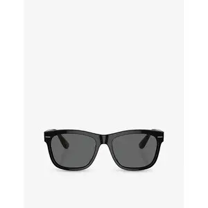Brunello Cucinelli Pillow-frame Sunglasses - Black