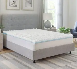 BODIPEDIC 3' Reversible Memory Foam Mattress To Pper, Twin Xl - One-color