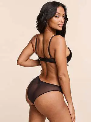 Victoria's Secret Adore Me Libi Cheeky Panty - Black