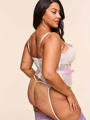 Victoria's Secret Adore Me Halia G-string Panty - White,ivory
