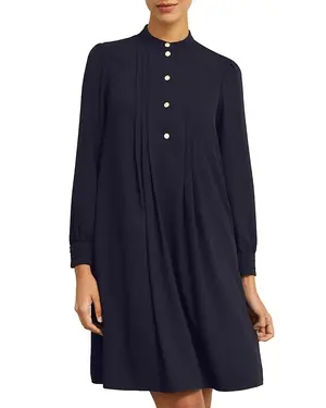 HOBBS LONDON Madeline High Neck Mini Dress
