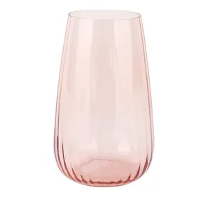 VIETRI Francesca High Ball Glass Blush