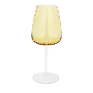 VIETRI Francesca Wine Glass - Yellow