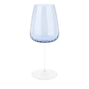 VIETRI Francesca Amber Water Glass - Light Blue