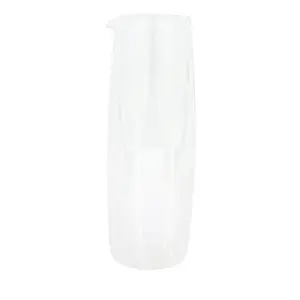 VIETRI Nuovo Stripe Pitcher - White