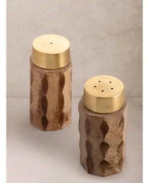 GAURI KOHLI Macello Salt & Pepper Shakers