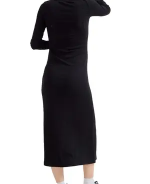 Hatch Collection Long Sleeve Rib Maternity Maxi Dress