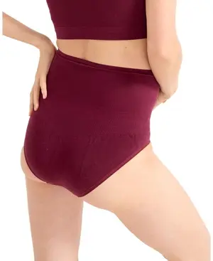 Hatch Collection The Seamless Maternity & Post Partum Brief - Fig