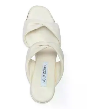 AQUAZZURA Twist 75 Sandals