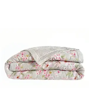 ANNE DE SOLENE Voyageuse Printed Coverlet, King - Rose