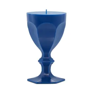 THE MARTHA, BY BACCARAT Harcourt Glass Candle, 24.64 Oz - Blue