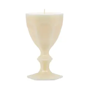THE MARTHA, BY BACCARAT Harcourt Glass Candle, 24.64 Oz - White