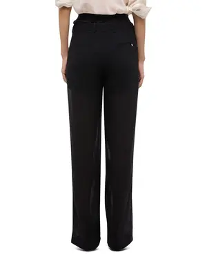 Helmut Lang Wool-blend Double Pleated Trousers