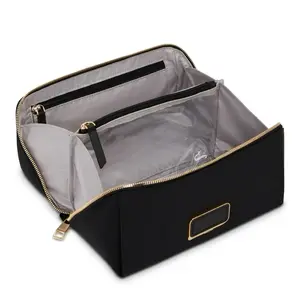 Tumi Voyageur Dallas Cosmetic Case - Black/gold