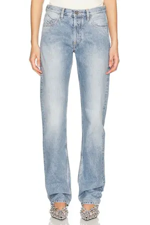 Attico Faded Jeans For Women