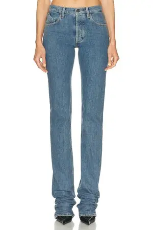 Attico Long Jeans - Sky Blue