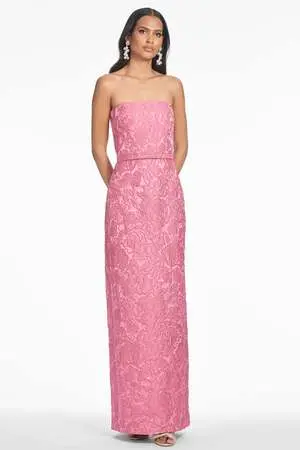 Sleeveless Full-Length Gown