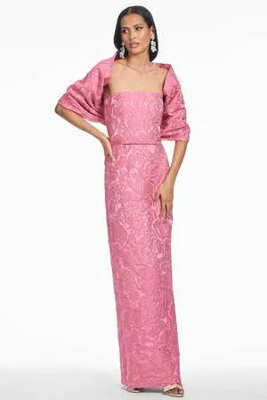 Sachin & Babi Sophia Full-length Gown - Rose Pink