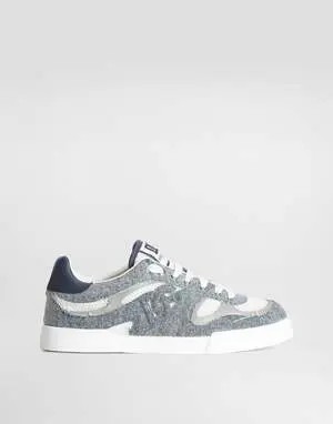 Dolce & Gabbana Denim Strobel Portofino Light Sneakers - Multicolor