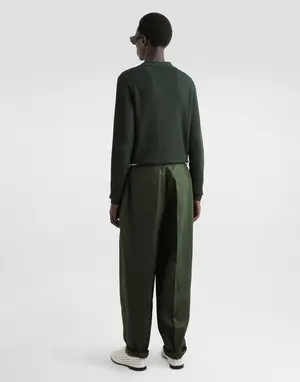Dolce & Gabbana Linen Fabric Pants - Green