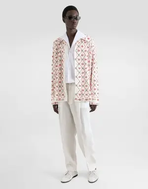 Dolce & Gabbana Linen Pants - White