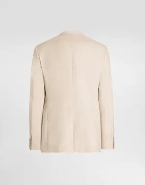 Dolce & Gabbana Double-breasted Linen Jacket - Beige