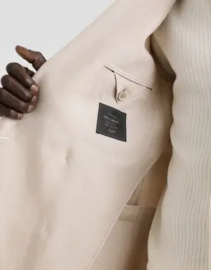 Dolce & Gabbana Double-breasted Linen Jacket - Beige