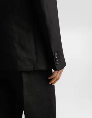 Dolce & Gabbana Single-breasted Linen Jacket