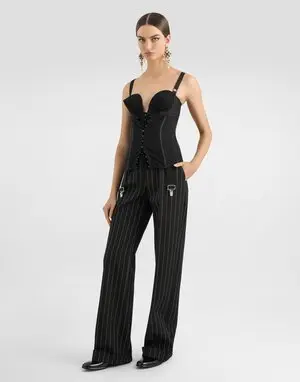 Dolce & Gabbana Lace Bodysuit With Conical Cups