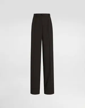 Dolce & Gabbana Flared Woolen Trousers