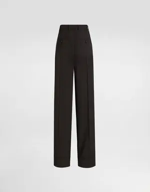 Dolce & Gabbana Flared Woolen Trousers