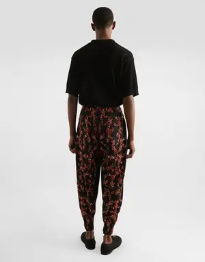 Dolce & Gabbana Short-sleeved Cotton Openwork Polo-shirt - Black