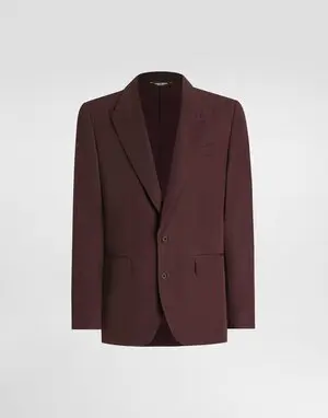 Dolce & Gabbana Single-breasted Woolen Jacket