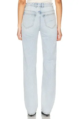 SEROYA Brooklyn Straight Leg Jeans - Oasis