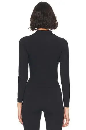 Year Of Ours Studio Pull Over Jacket - Black