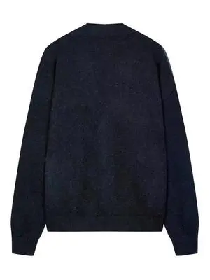 STUDIO TOMBOY Colour-block Cardigan - Blue