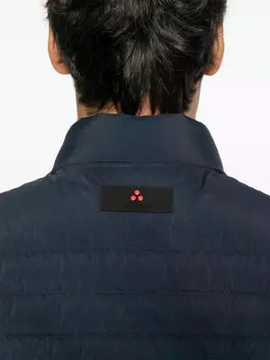 Peuterey Logo-patch Gilet - Blue