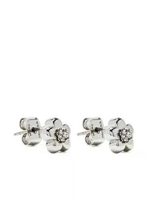 Marc Jacobs Daisy Stud Earrings - Silver