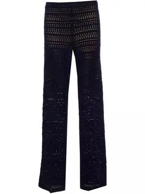 TWINSET Open-knit Trousers