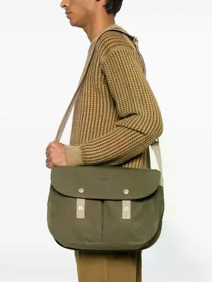 Barbour Transport Riever Cross Body Bag - Green