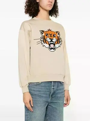 Kenzo Happy Tiger-embroidered Sweatshirt