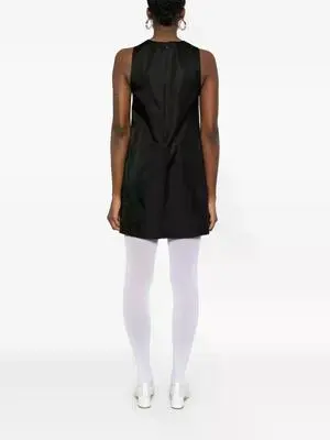 GANNI Bow-detail Mini Dress