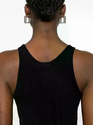 THOM KROM Fine-ribbed Tank Top - Black